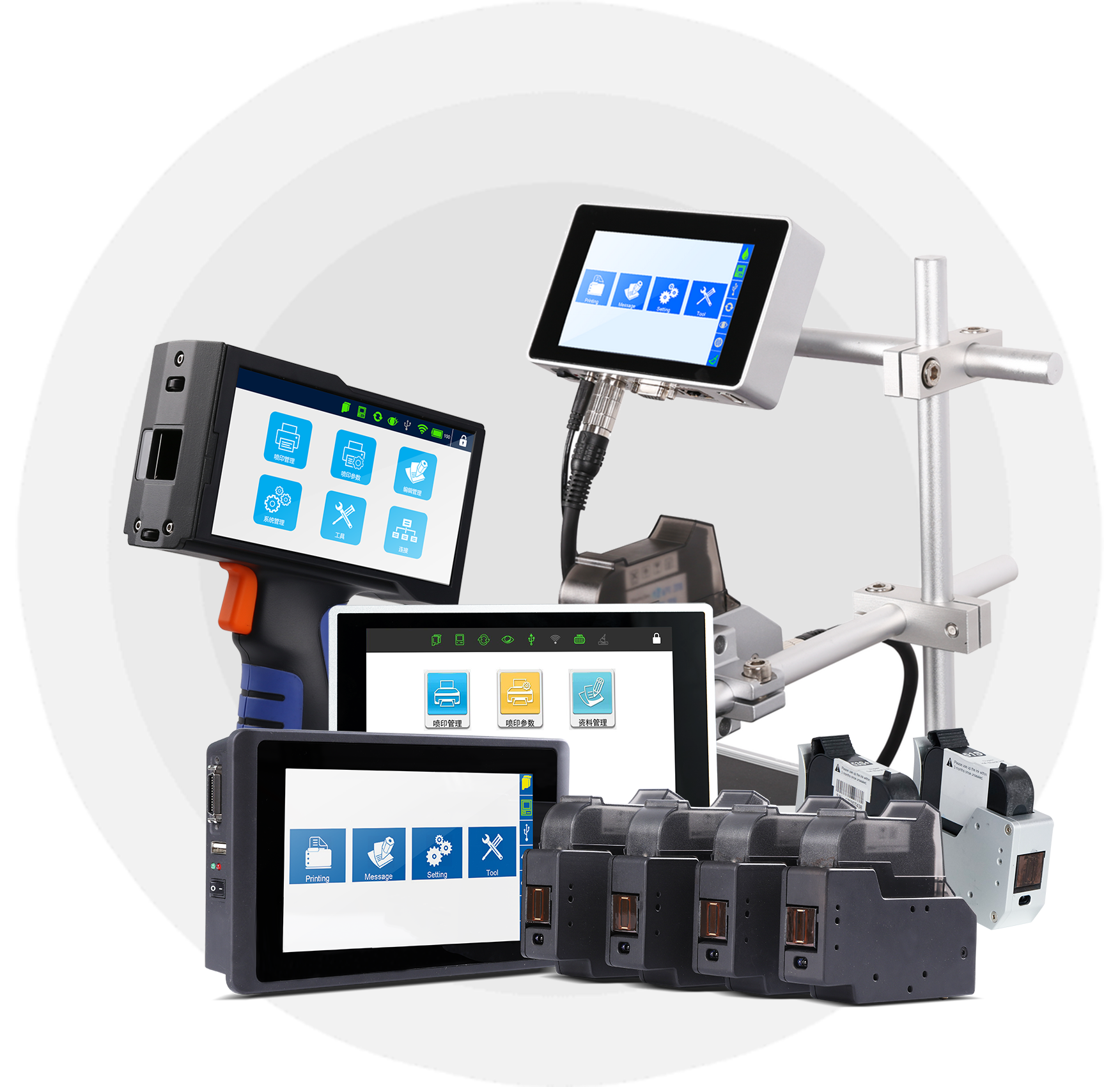 Мобильные производительные маркираторы с высокой точностью печати Sojet